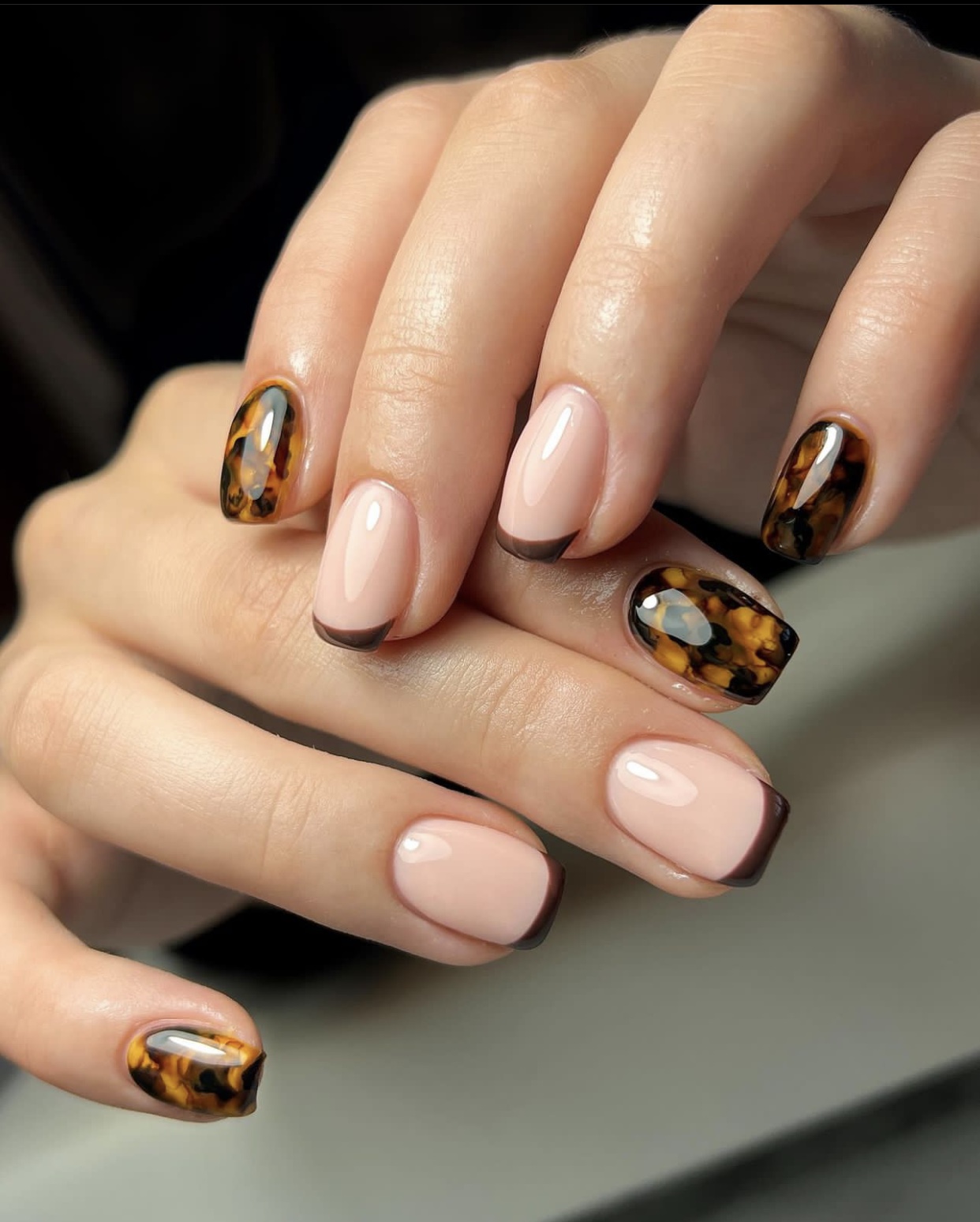 21+ Classy and Simple Short Fall Nails And Fall Nail Colors You Need To Try