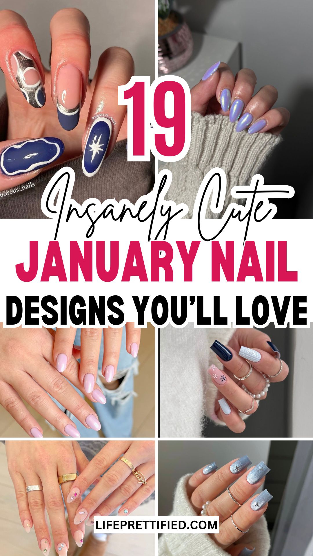 19 Gorgeous January Nail Designs to Start the Year Off Cute